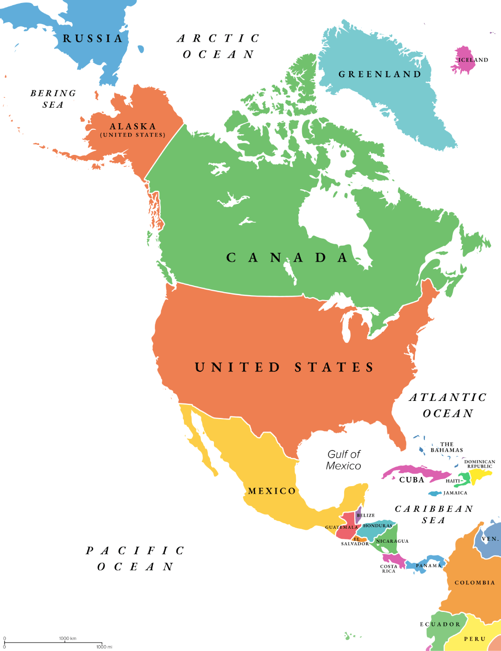 The 23 Countries In North America In Alphabetical Order The Facts The 23 Countries In North America In Alphabetical Order The Facts