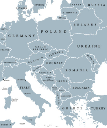 Eastern European Countries: Full List, Capitals, and Map - The Facts ...