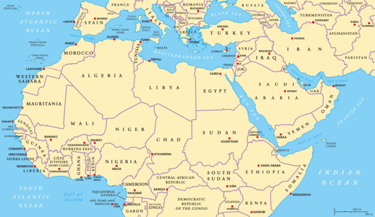 Middle East and North Africa (MENA) Countries: Full List, Capitals, and ...