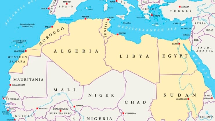 North African Countries: Full List, Capitals, and Map - The Facts Institute